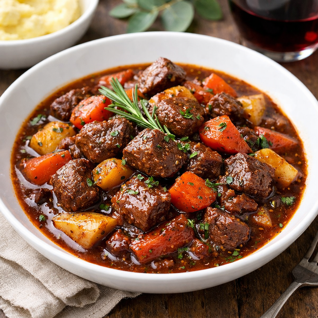 Australian Bush Spice Kangaroo Stew with Red Wine & Native Herbs ...